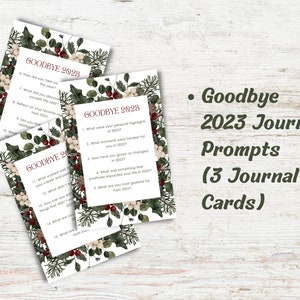 December 2023 Journal Prompts, Monthly Journal Kit, Writing Prompts ...