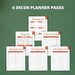 Christmas Planner Printable, Holiday Planner, US Letter, A4, A5 ...