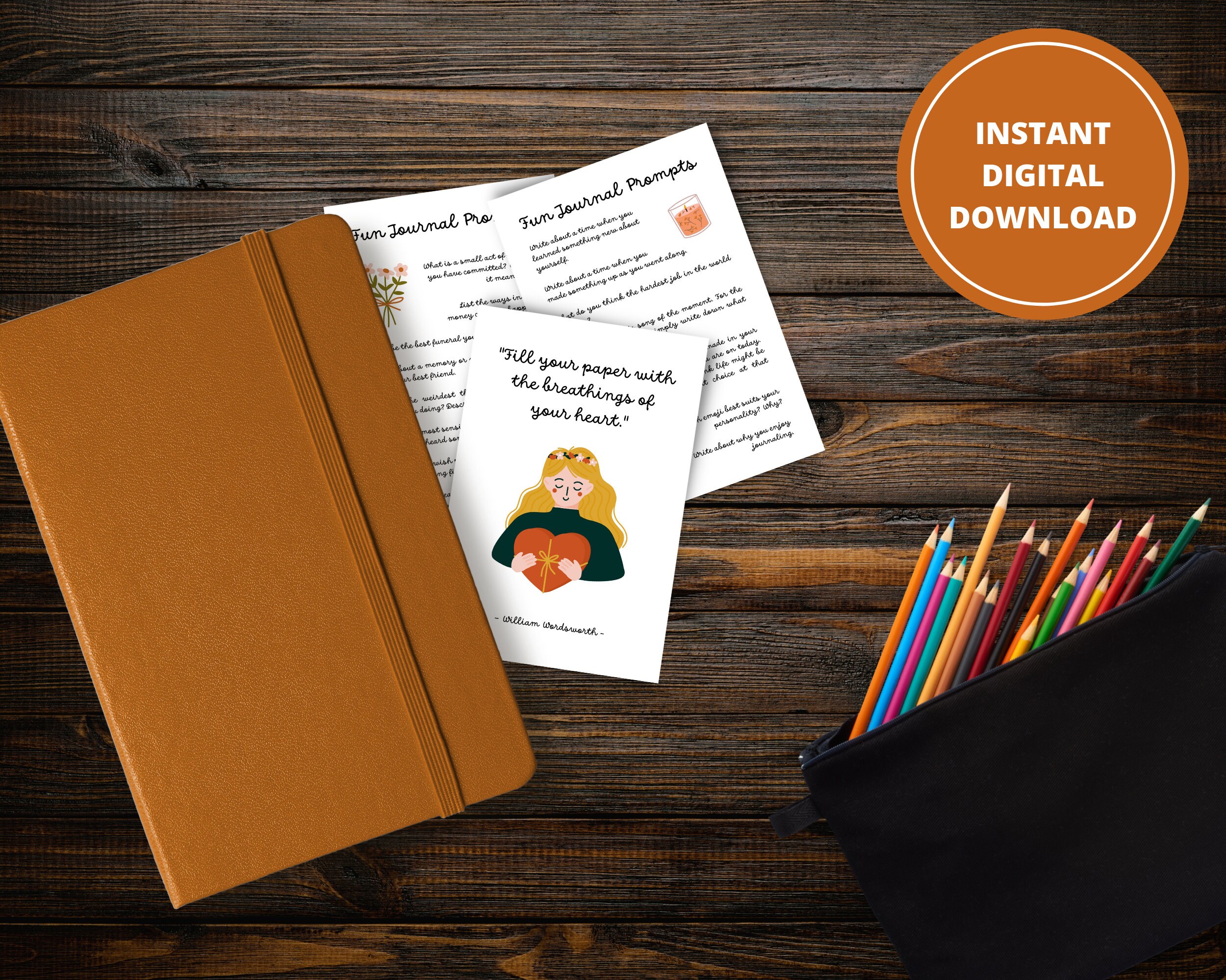 Journal Prompt Cards, Journal Prompts, Journaling Prompts, Creative ...