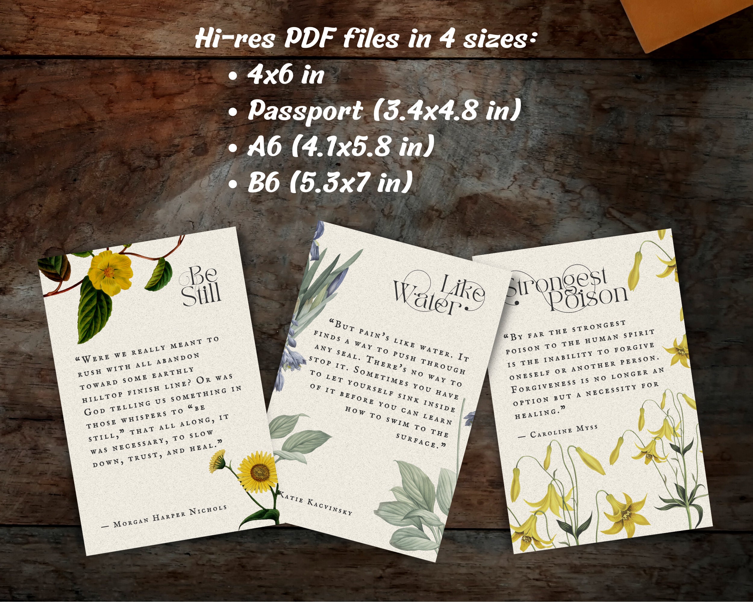 Self Healing Printable Journal Cards, Journal Prompts, Shadow Work ...