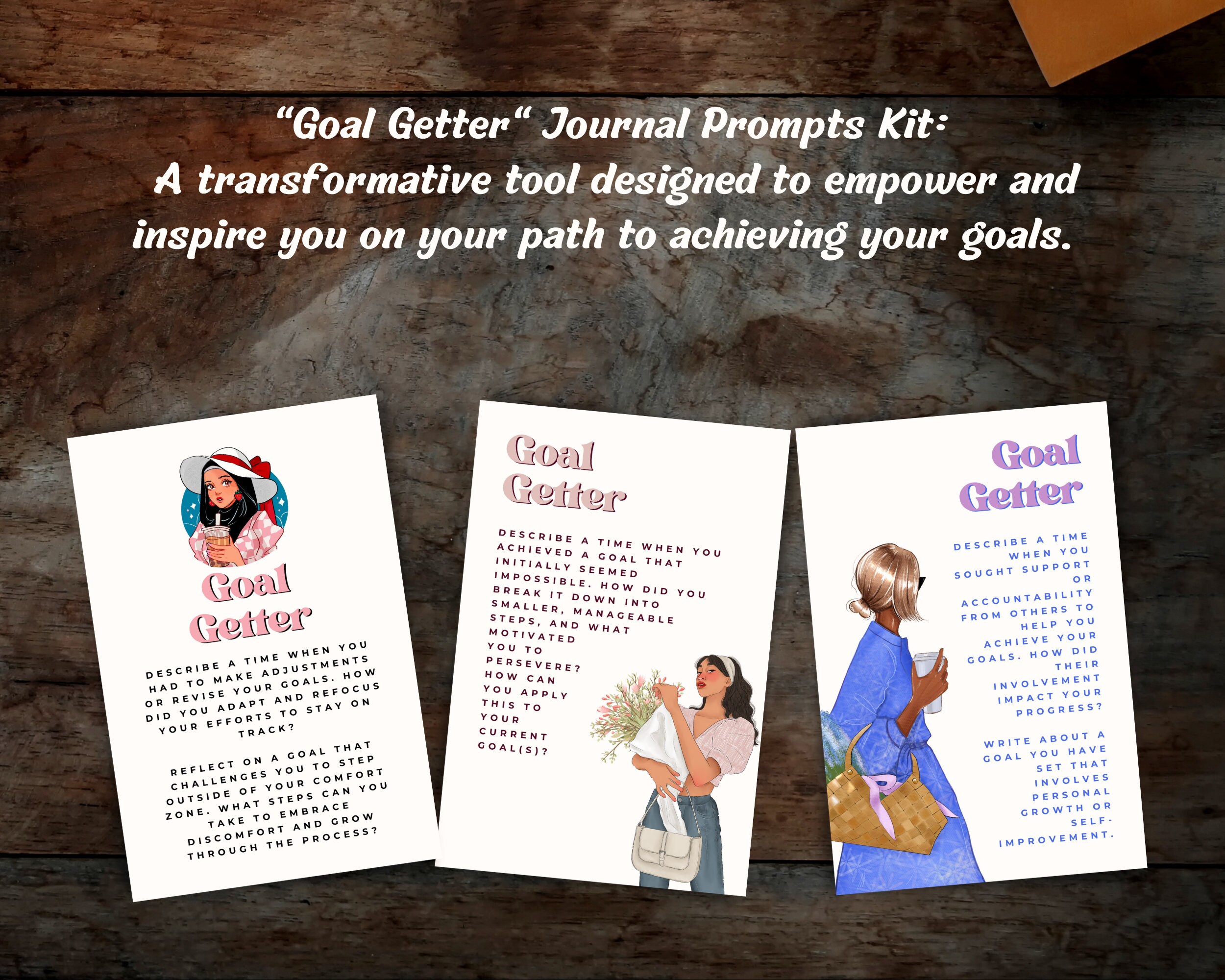 Growth Mindset Journal Prompts, Mindset Planner Prompts, Goal Setting ...