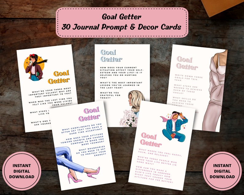 Growth Mindset Journal Prompts, Mindset Planner Prompts, Goal Setting ...