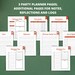 Christmas Planner Printable, Holiday Planner, US Letter, A4, A5 ...