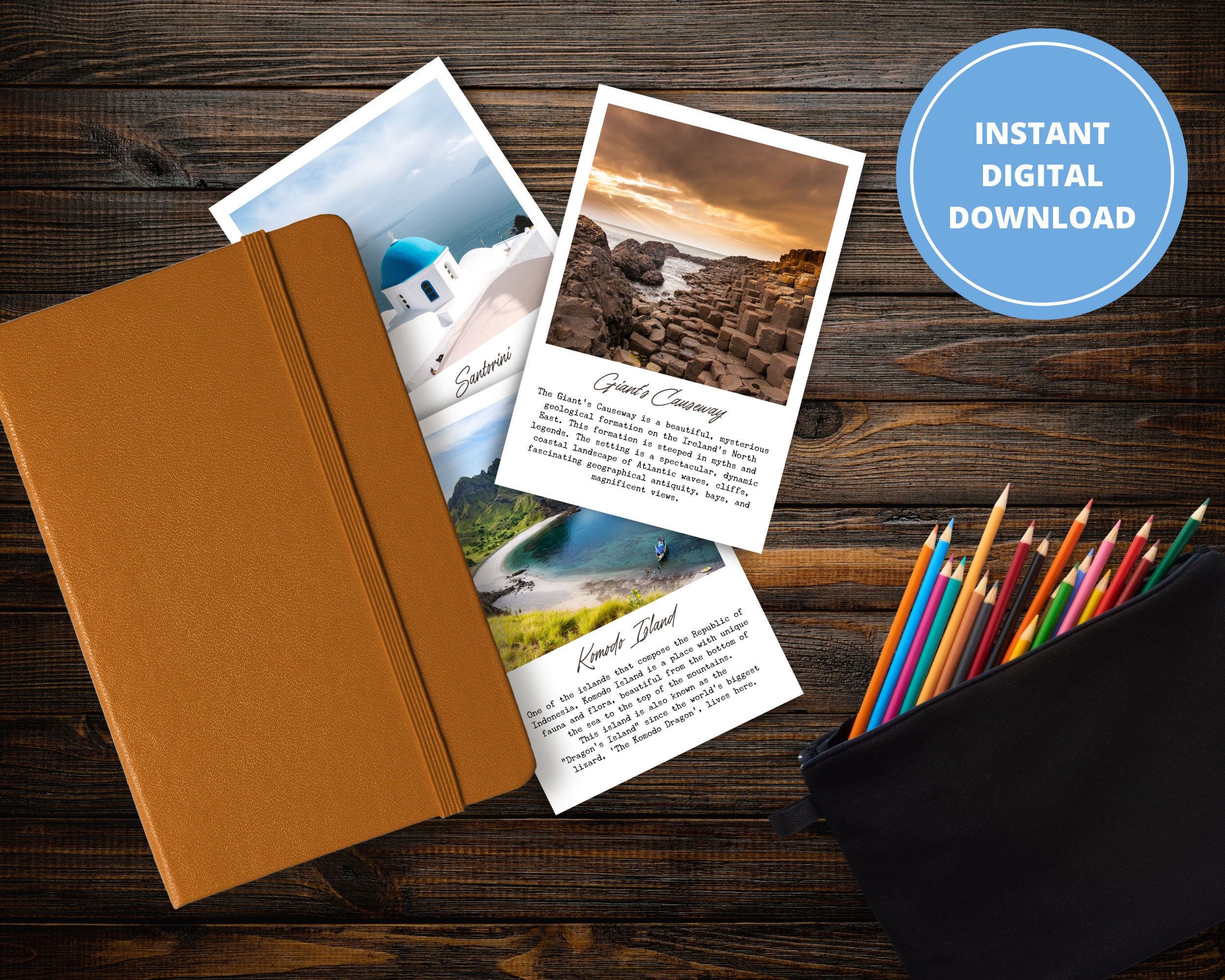 Travel Journal Cards, Travel Planner Cards, Travel Bucket List, Vision ...