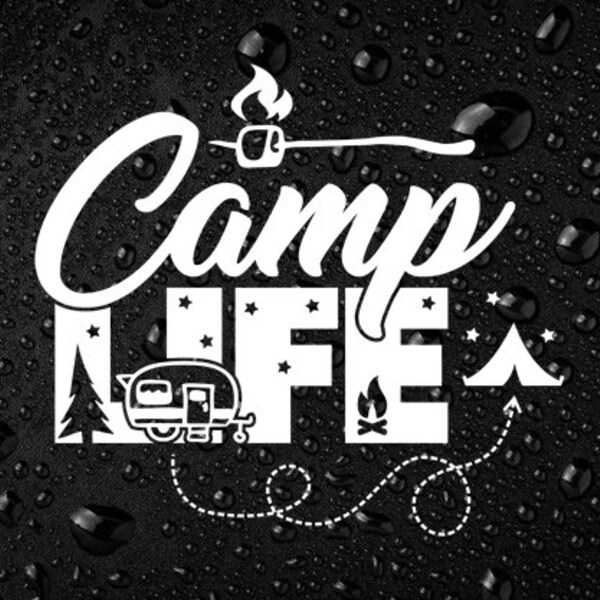 Camper Vinyl Decal - Etsy