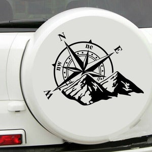 Compass Reflective Sticker, Very Nice Reflective Sticker - Etsy