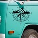 Compass Car Sticker, Camper Vinyl Sticker, Compass Caravan Vinyl Decal ...