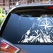 Compass and Mount Sticker Camper Van Sticker Car Sticker - Etsy