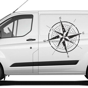 Compass Camper Van Sticker Compass Car Caravan Vinyl - Etsy
