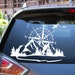 Compass and Mount Sticker, Camper Vinyl Sticker, Caravan Vinyl Decal ...
