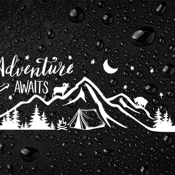 Adventure Decal - Etsy