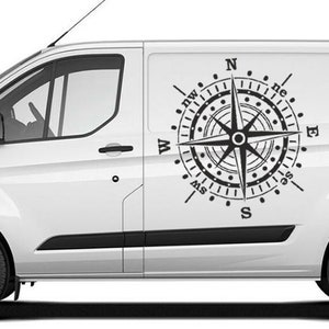 Compass Vinyl Sticker for Your Van, Camper or Caravan - Etsy Australia