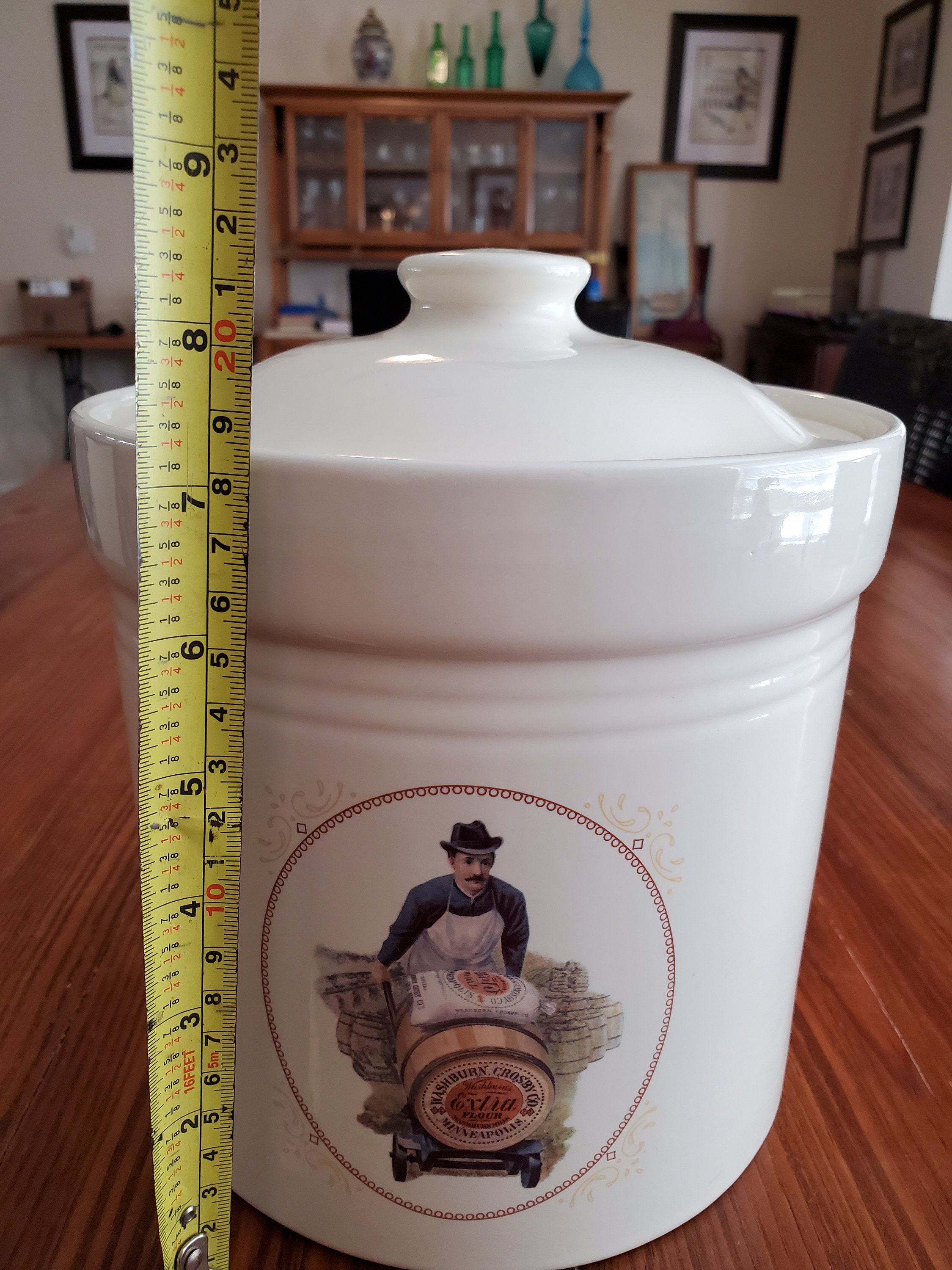 Vintage American Canister - Etsy