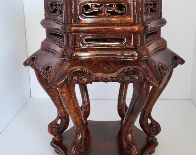 Vintage Chinese Stand - Etsy