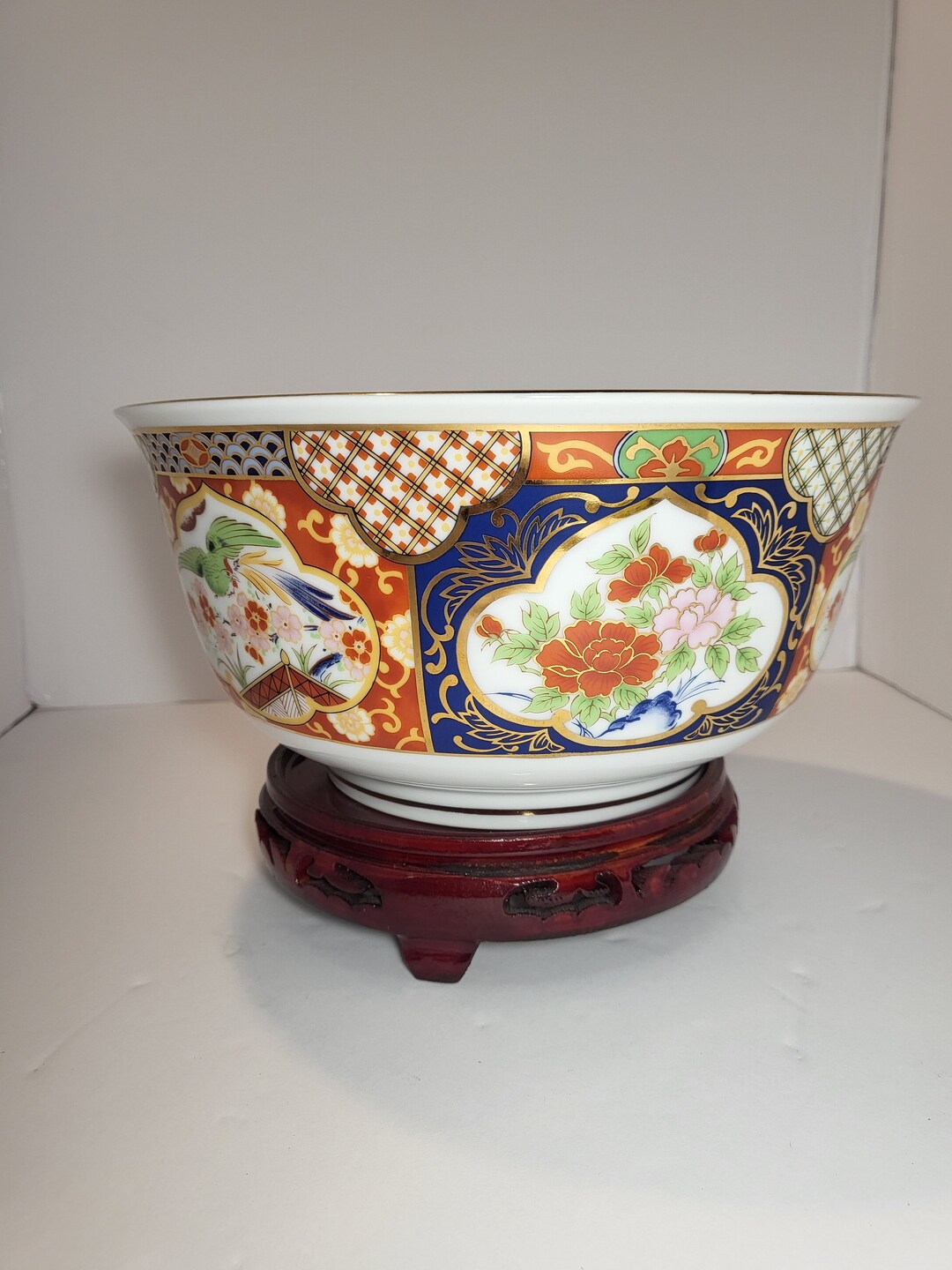 Japanese Imari Style Bowl - Etsy