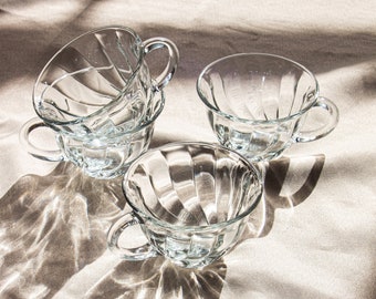 Vintage Glass Tea Set | Etsy