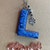 Letter L Keychain - Etsy