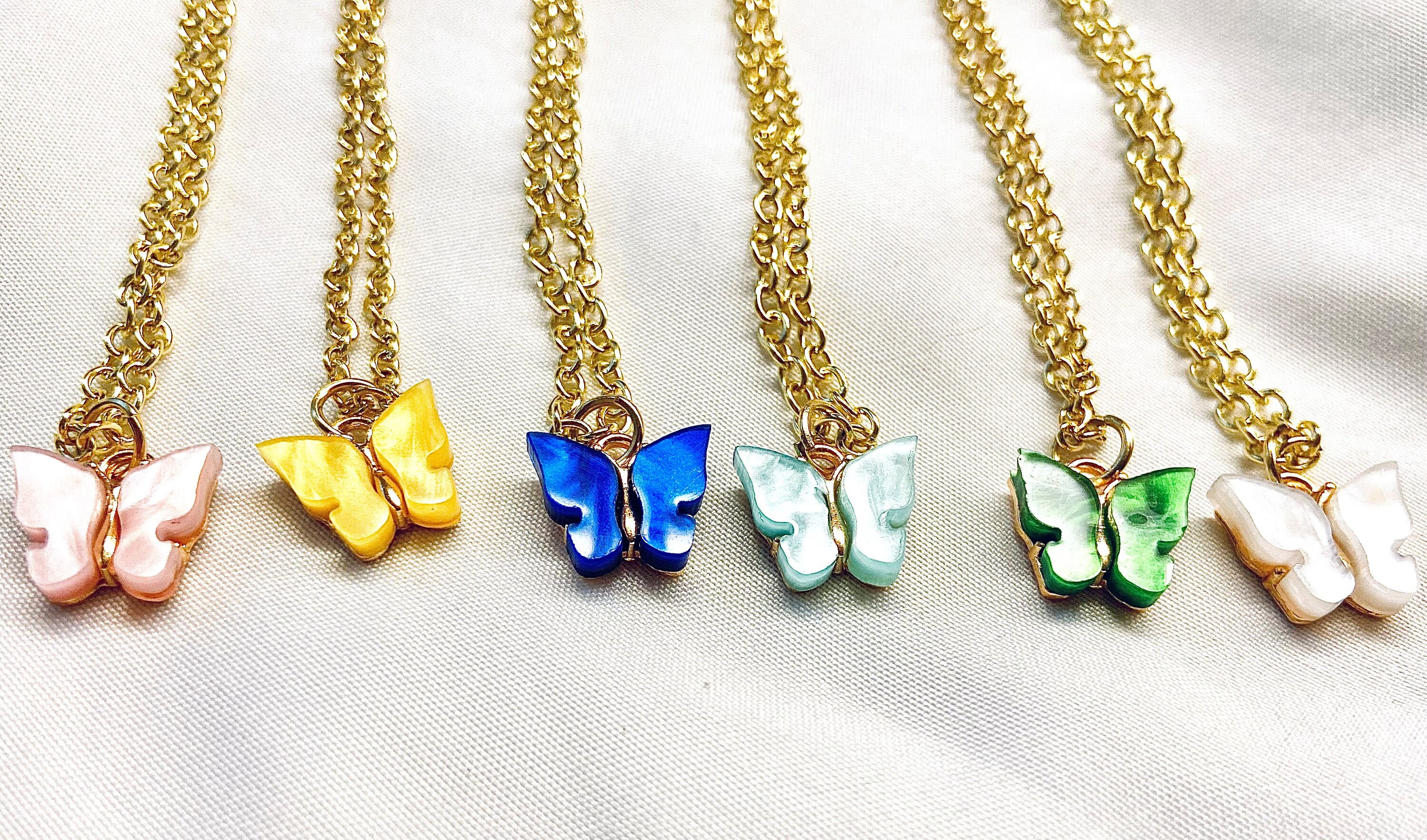 Butterfly Necklace - Etsy