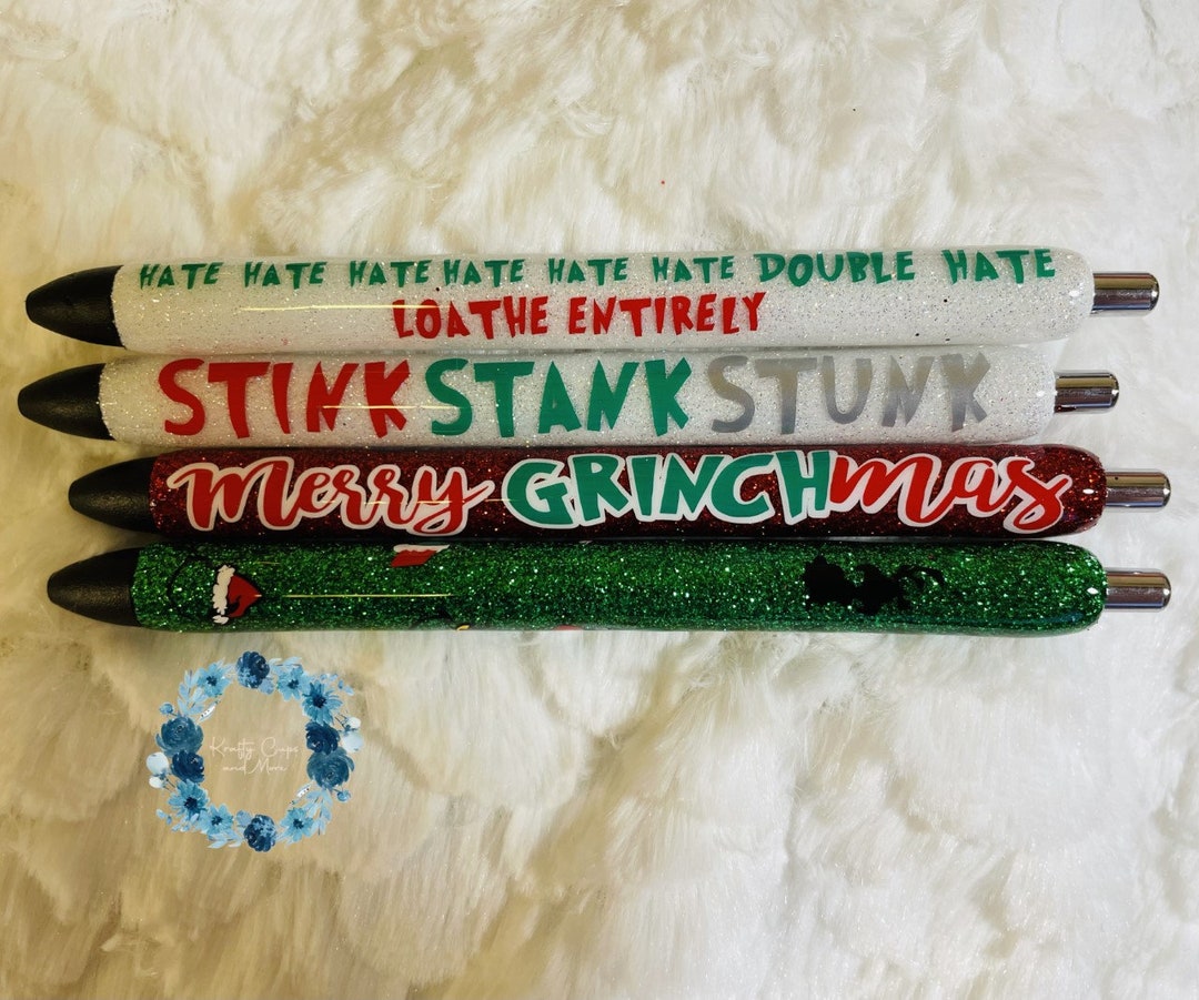 Grinch Pens - Etsy