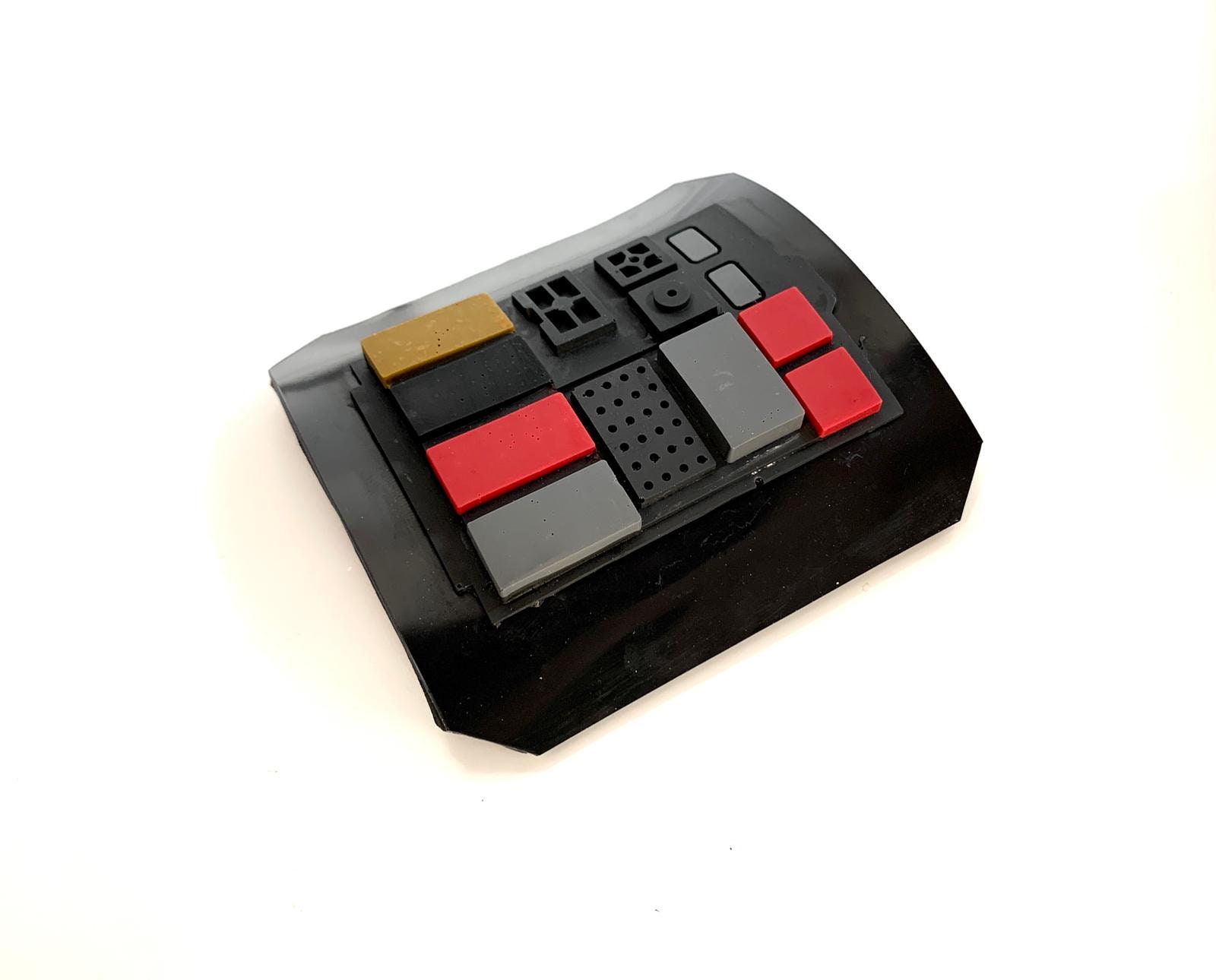 Star Wars Tie Pilot Compad colored Resin - Etsy