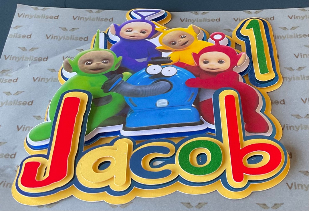 Teletubby Cake Topper - Etsy