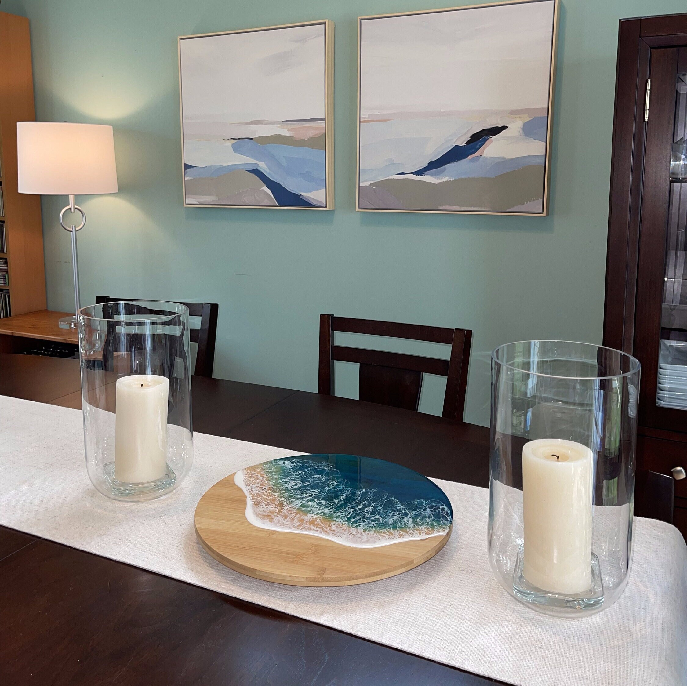 Ocean Lazy Susan Beach Lazy Susan Ocean Resin Lazy Susan Gift ...
