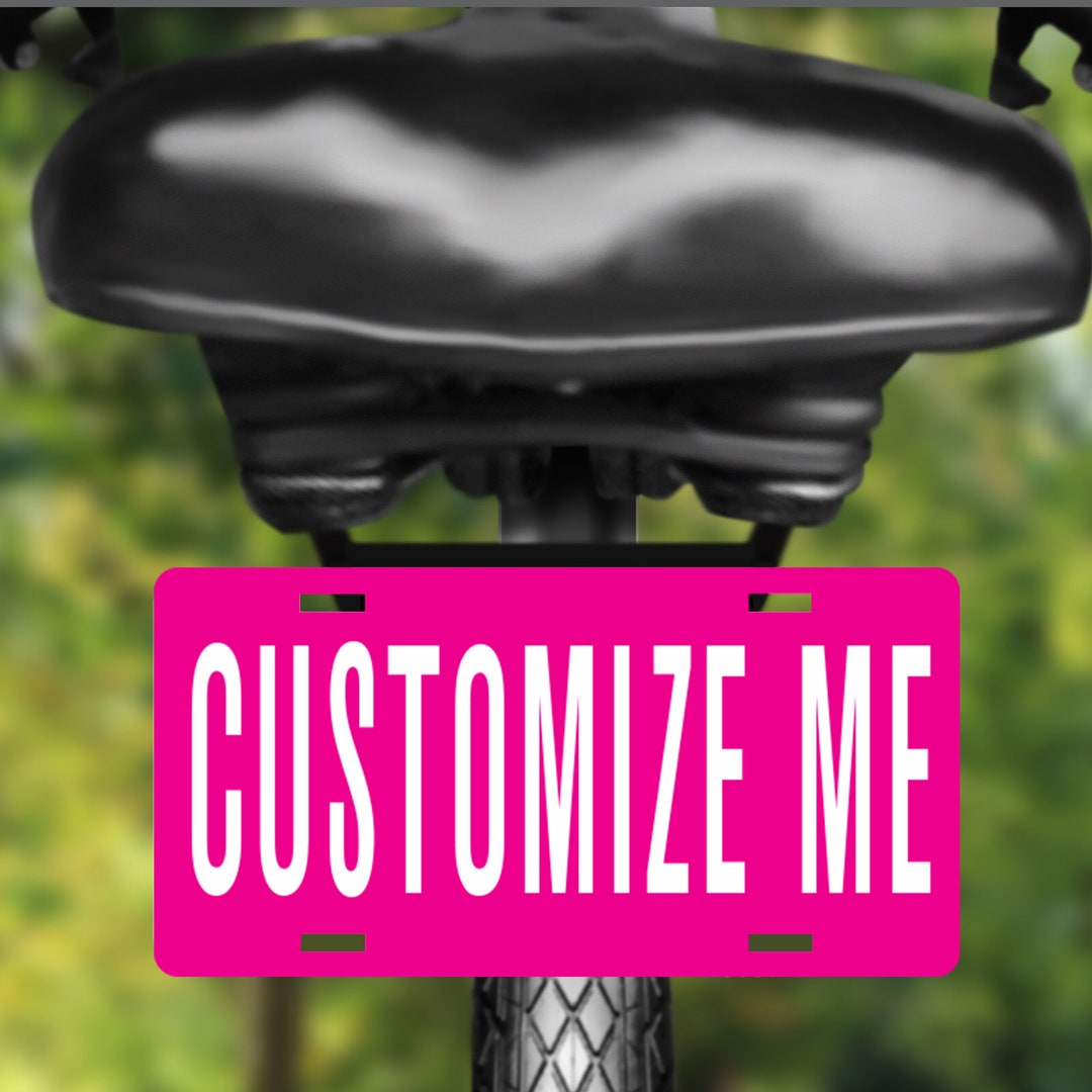 Name License Plates, Durable Aluminum Signs, Custom License Plates ...