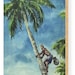 Kerala Toddy Collector Painting /kerala Rural Life Watercolorkerala ...