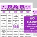 R&B Music Hits, Soul Music, 75 Songs, Digital Download, Bingo Games ...