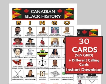 Black History Month Bingo | Etsy