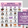 International Womens Day Bingo, Womens History Month Activities, School ...