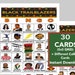 Black History Month Bingo, Black History Games, Black History Trivia ...