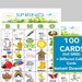 Spring Bingo, Springtime Bingo, Spring Party Bingo, Printable Bingo ...