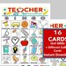 School Teacher, Teacher Appreciation, Staff Game, Printable ...