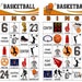 Basketball Bingo Game, Sports Bingo, Party Bingo, Basketball Games, Fun ...