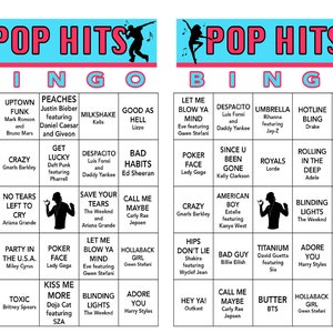 POP Music Hits, POP Music Party, Digital Download, Bingo Games ...