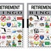 Retirement, Retirement Party Bingo, Retirement Games, Instant Digital ...
