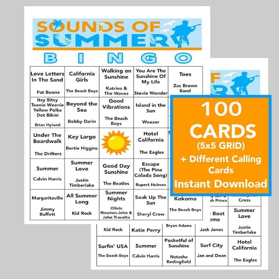 Summer Music Summer Hits Summer Party Digital Download - Etsy