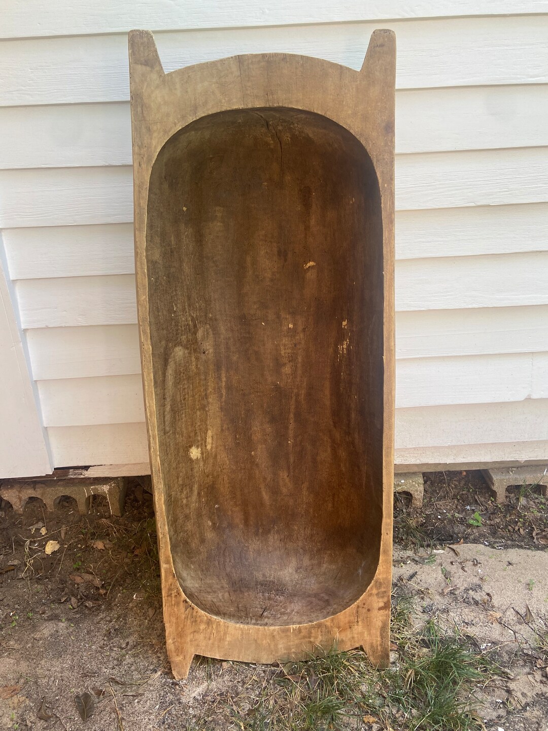 Extra Large Antique Trencher Dough Bowl - Etsy