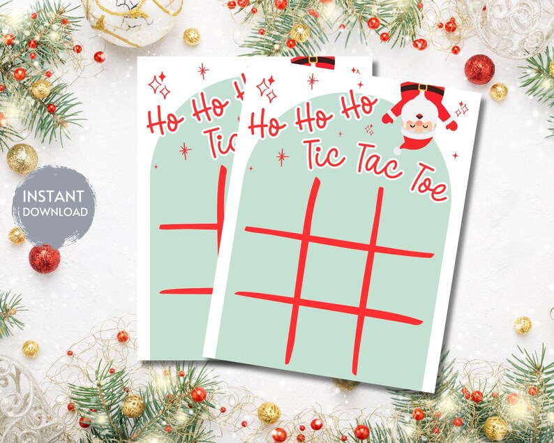 Christmas Elf Tic Tac Toe, Christmas Elf Activity, Ho Ho Ho Tik Tac Toe ...