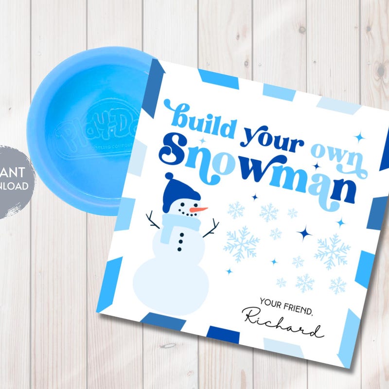 Make Your Own Snowman - Etsy
