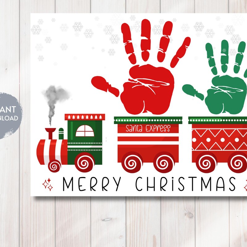 Polar Express Stamp Xmas - Etsy