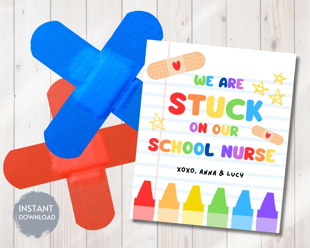 SCHOOL NURSE Tag, Back to School Gift, Back to School Nurse Gift ...