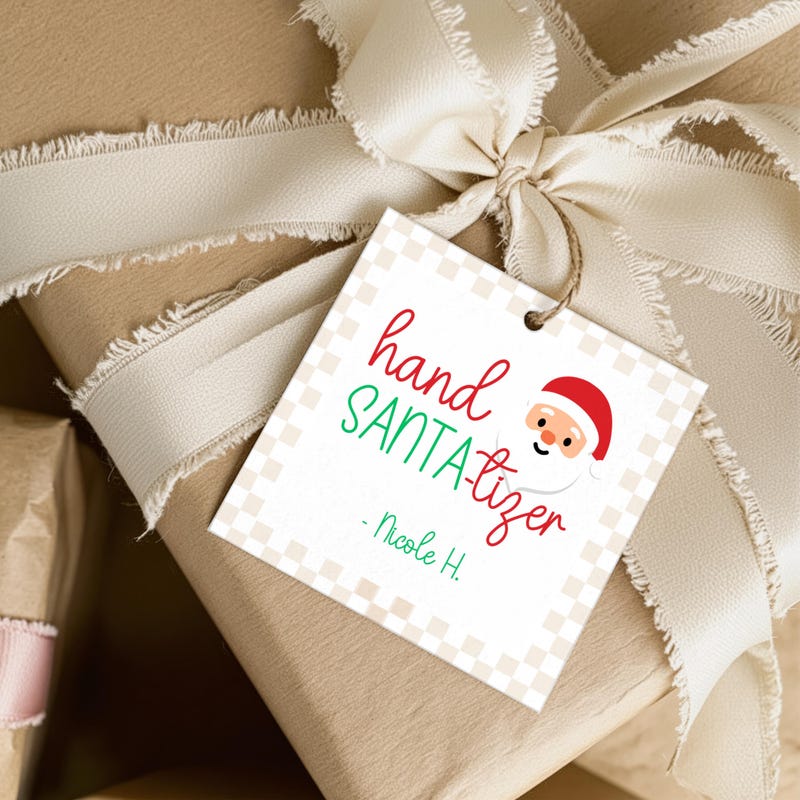 Santa Tizer - Etsy