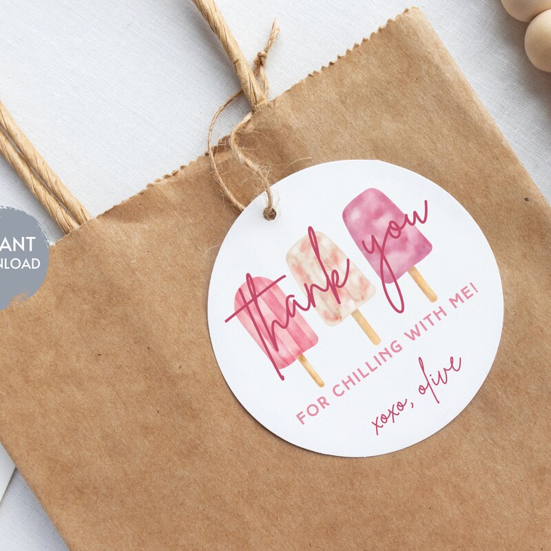 Popsicle Gift Tag - 60+ Gift Ideas for 2024