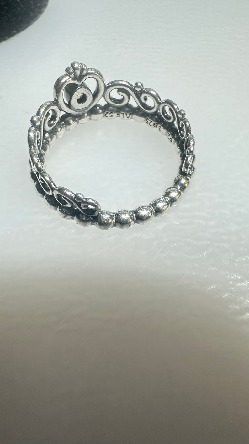 Beautiful Pandora Princess Tiara Crown Ring 925 - Etsy