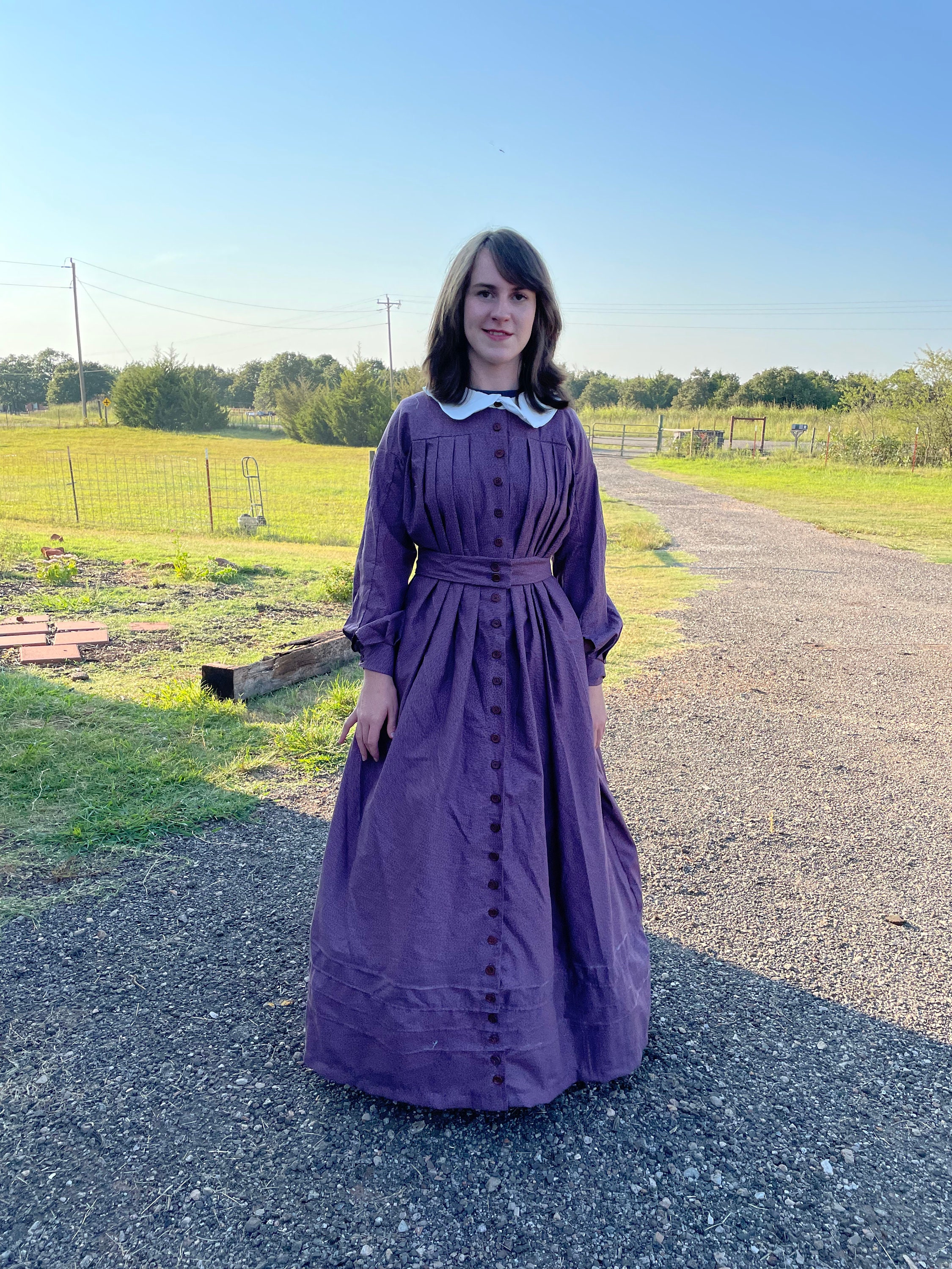 1860s Victorian Work/day Dress - Etsy