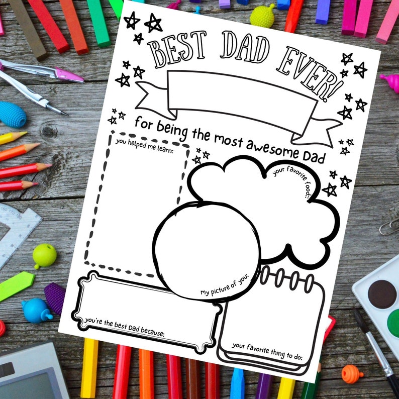 Father's Day Certificate Fathers Day Gift Certificate - Etsy