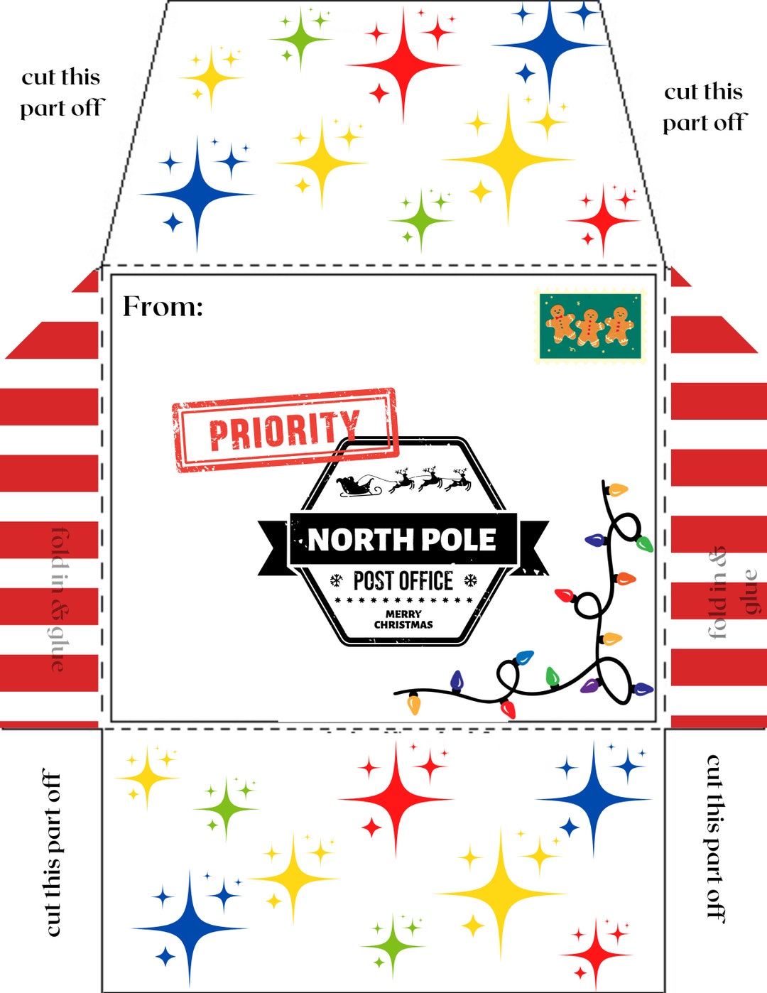 Dear Santa Letter, Santa Gift List, Dear Santa Gifts, Christmas Wish ...