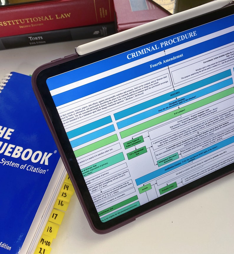 Criminal Procedure Flowchart Outline - Etsy